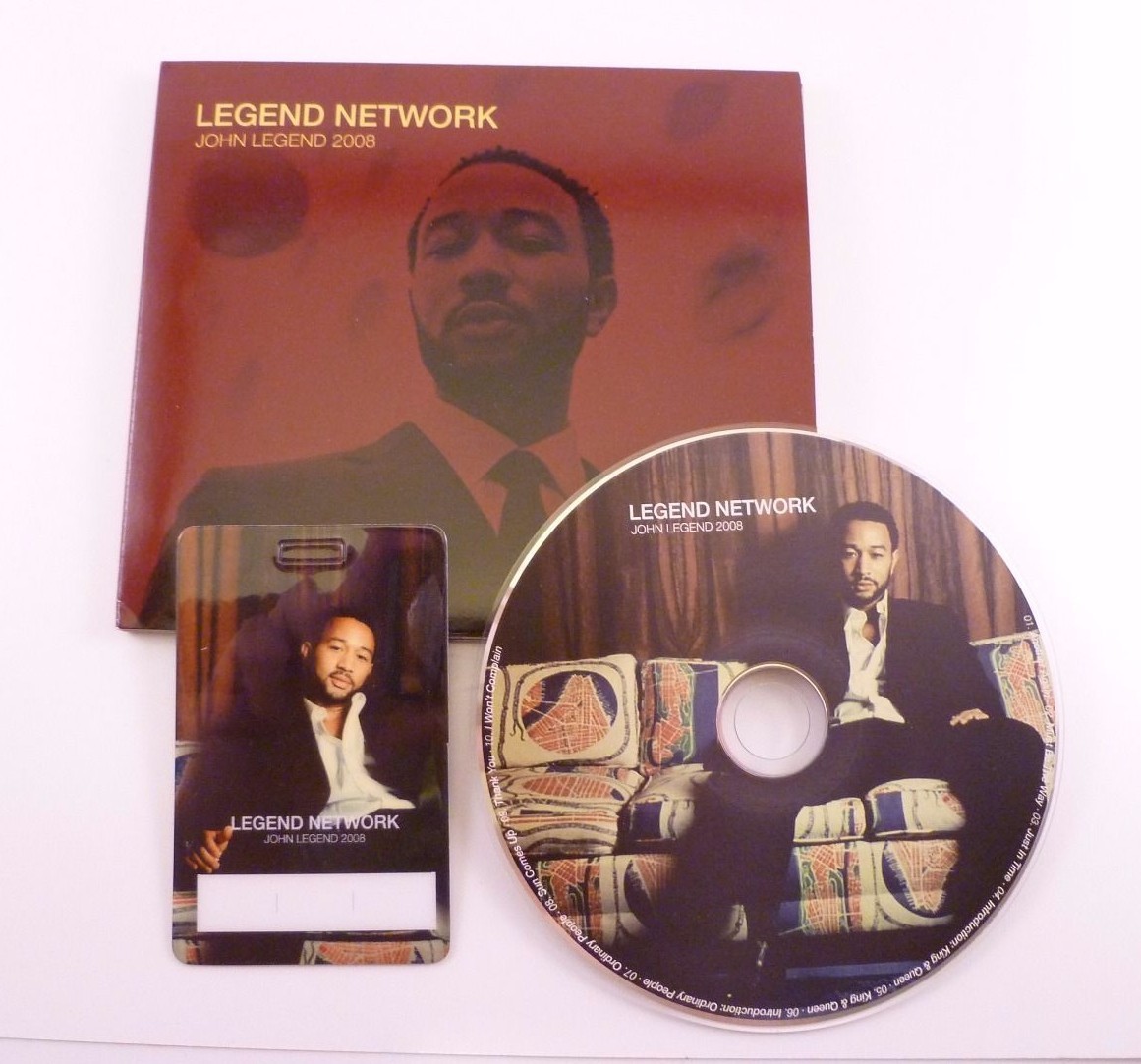 NEW John Legend - 2008 Legend Network - fan club CD rare! | eBay