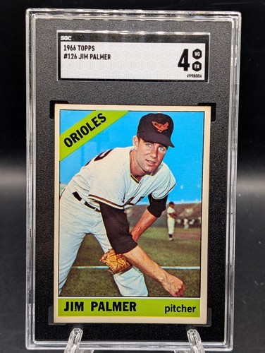 1966 Topps Jim Palmer RC #126 Baltimore Orioles Rookie SGC 4 | eBay