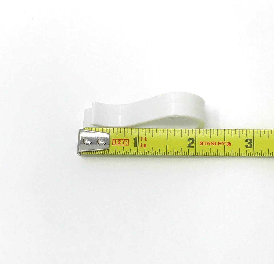 100 Strut Clips Hanger Plastic Clips Garment Shirt Coat Trousers ...