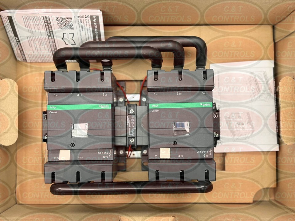 Schneider Electric LC2D115G7 115A 120V Reversing Contactor New In Box ...
