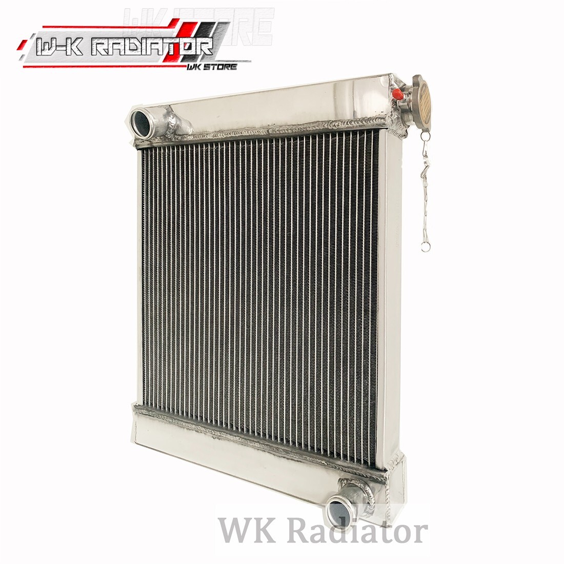 For 22" x 19" x3'' Ford Mopar Universal Aluminum Racing Radiator 2 Row ...