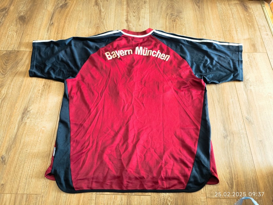 Bayern Munich 1999 2001 Adidas home football soccer jersey OPEL RARE XL ...