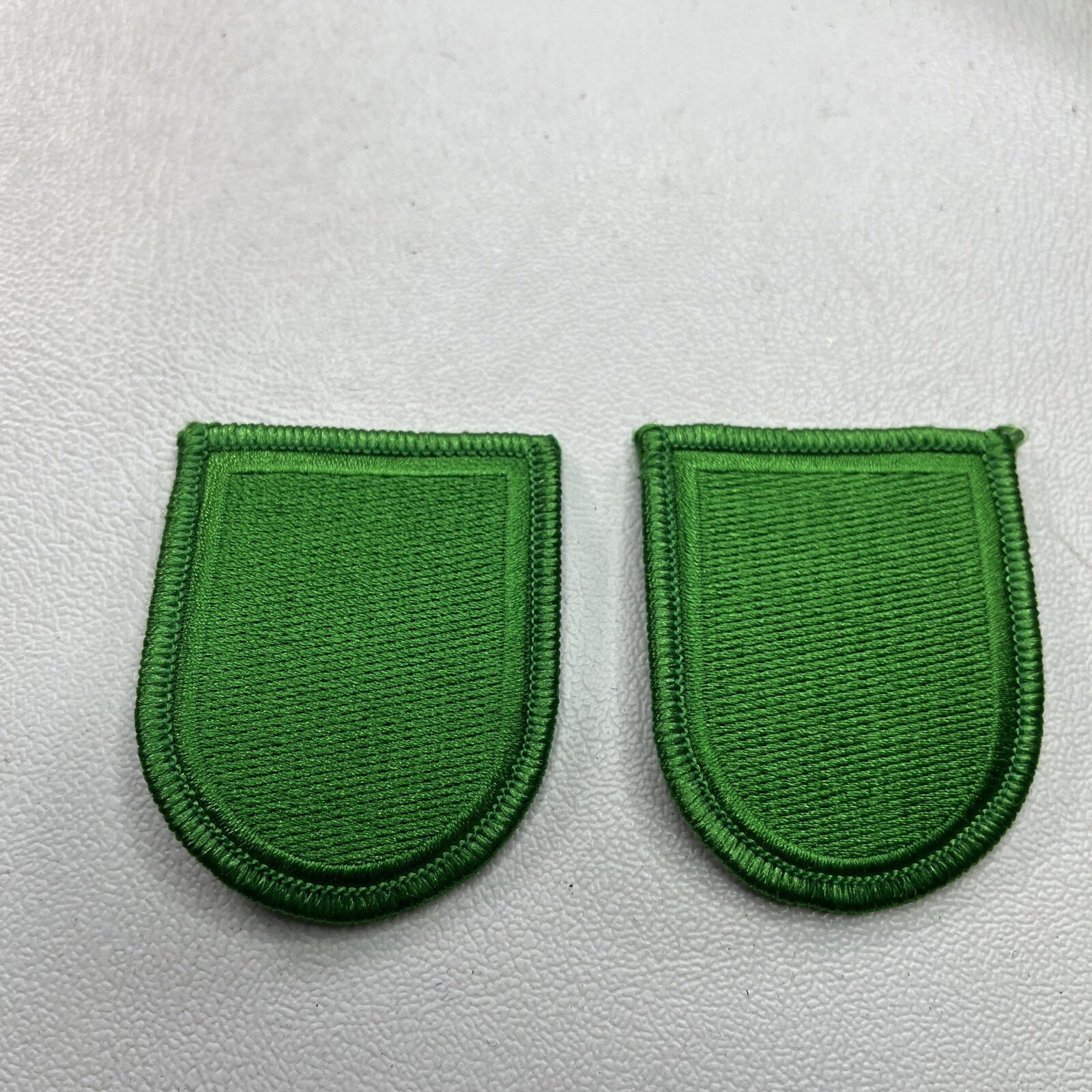 Lot Of 2 Green Army Flashes Patch B049 | eBay