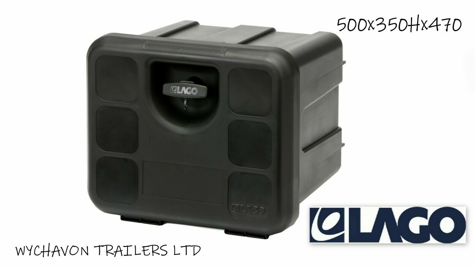Daken LAGO Tool Box 500x350hx470 Lorry Tool Case Side Locker Truck ...
