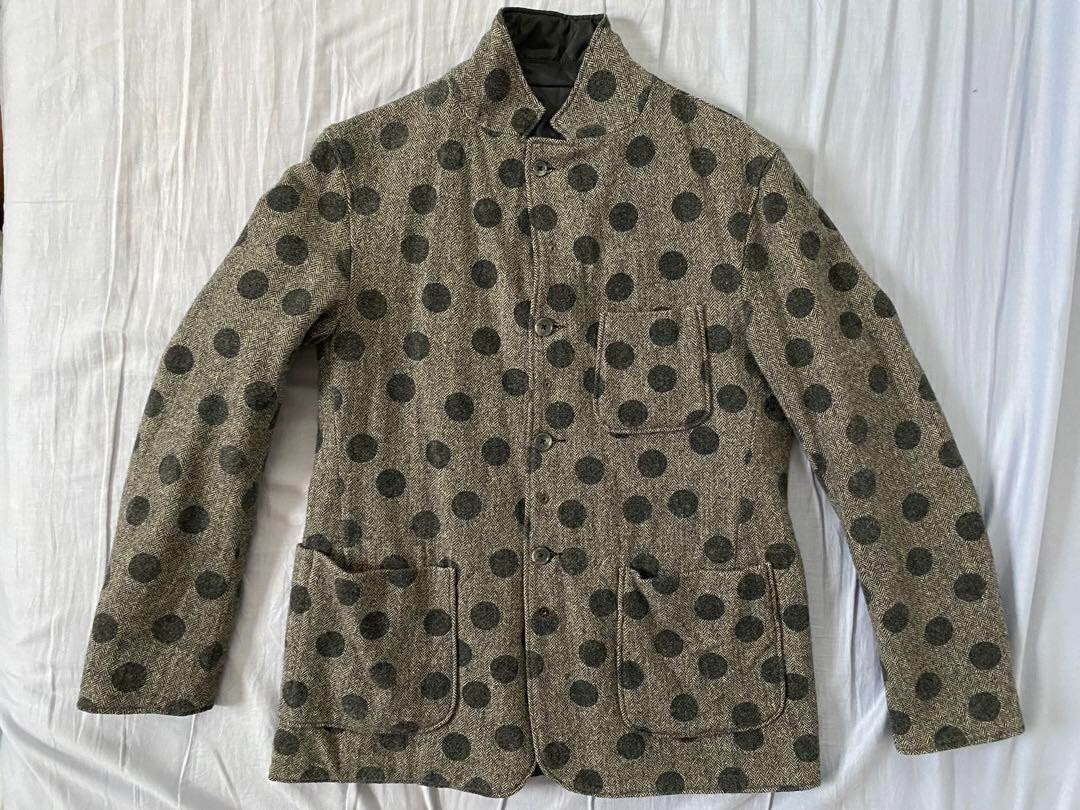 Engineered Garments Reversible Jacket Dot Gray Black … - Gem