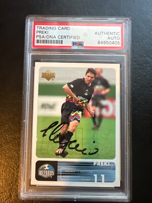 PSA - Preki Auto Autograph Signed Card Sporting Kansas City KC ...