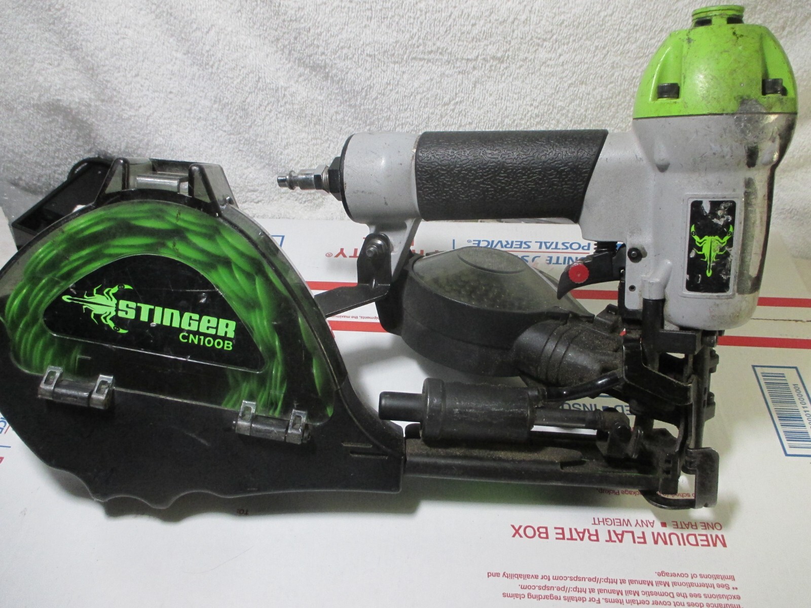 Stinger CN100B 1" Pneumatic Cap Nailer Air Tool National Nail ...