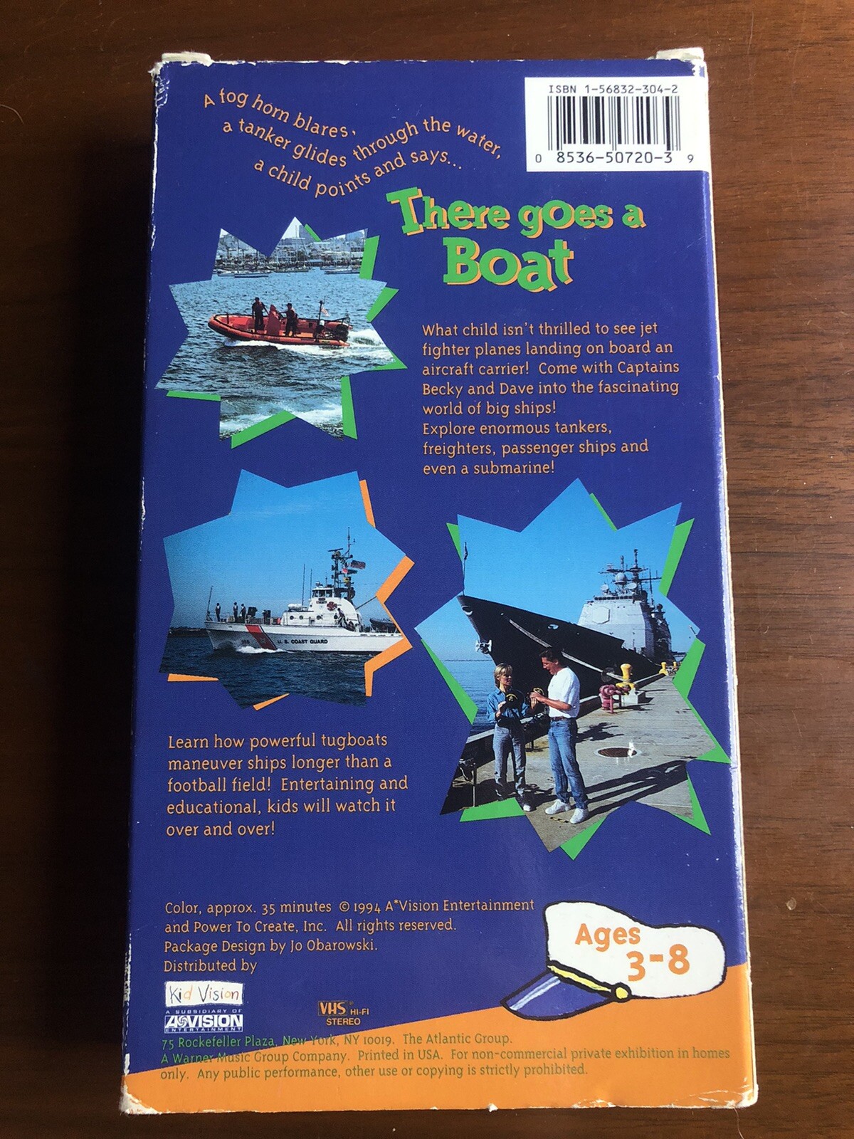 There Goes a Boat (VHS, 1995) 85365072039 | eBay