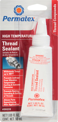 PERMATEX High Temperature Thread Sealan Sealant 50ml 59235 | eBay