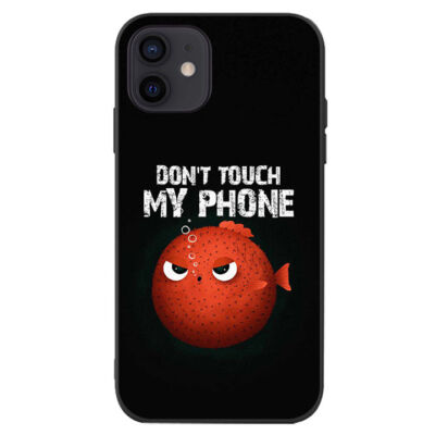 Funny Puffer Fish Case For iPhone 15 14 13 12 11 Pro Max Plus Mini XR ...