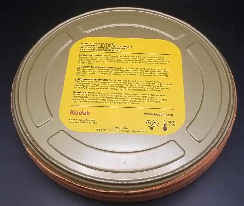 KODAK 16MM VISION3 COLOR NEG. MOVIE FILM 500T / 7219 400ft *NOS SEALED ...