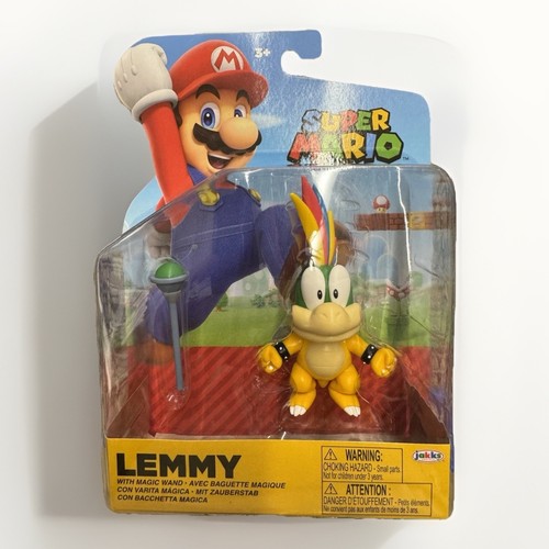 Super Mario - Lemmy 4" Action Figure Jakks Pacific, 2026 NEW* Koopaling ...