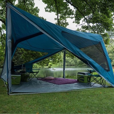 VANGO TRIGON AIRHUB INFLATABLE AIR AWNING CAMPING EVENT SHELTER GAZEBO ...