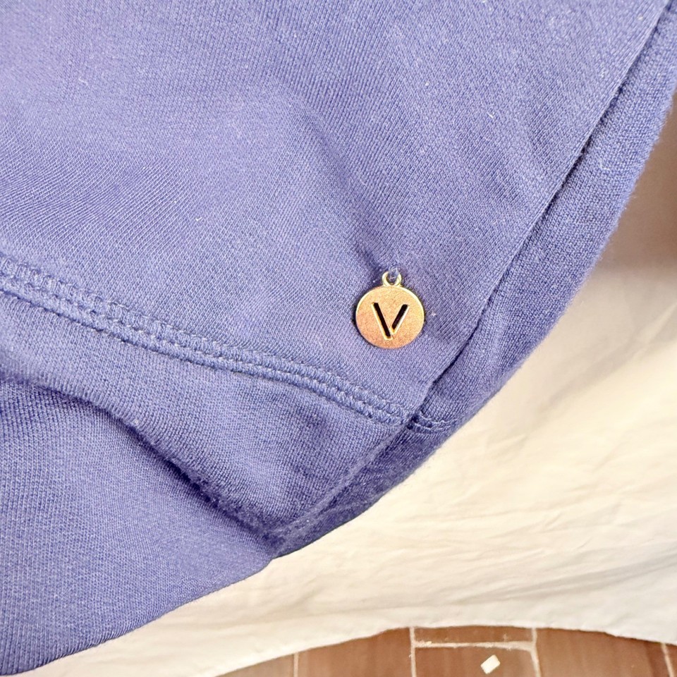 Livi Blue Cross Flap Back Hooded Shirt 18/20 Loungewear Athleisure Soft ...