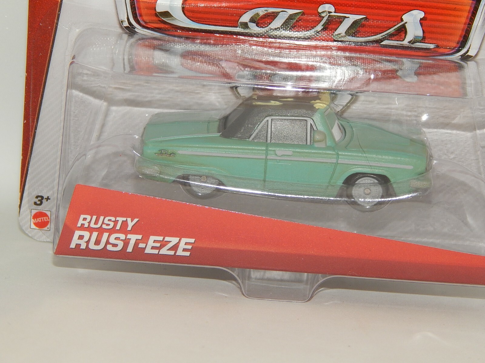 mattel disney pixar cars rusty rust-eze rust-eze racing 3/8 rusty rust ...