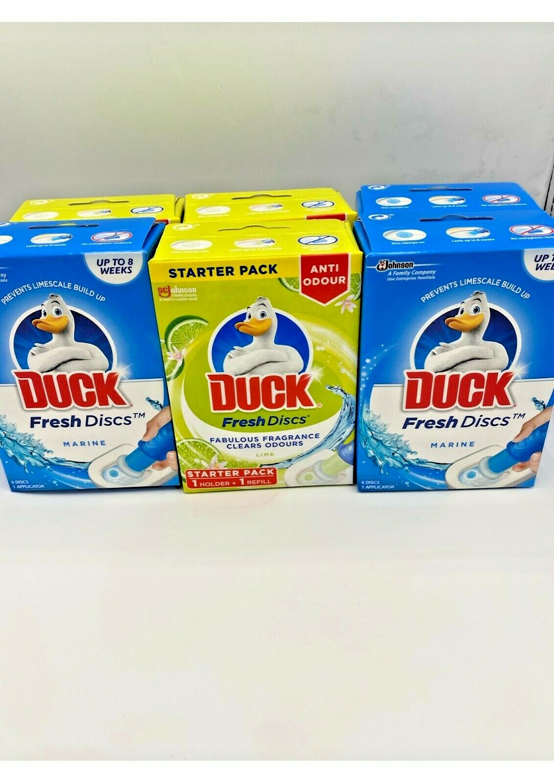 Toilet Duck Fresh Discs (5 x 6 Pack) (Total 30 Discs) Gel Cleaner | eBay UK