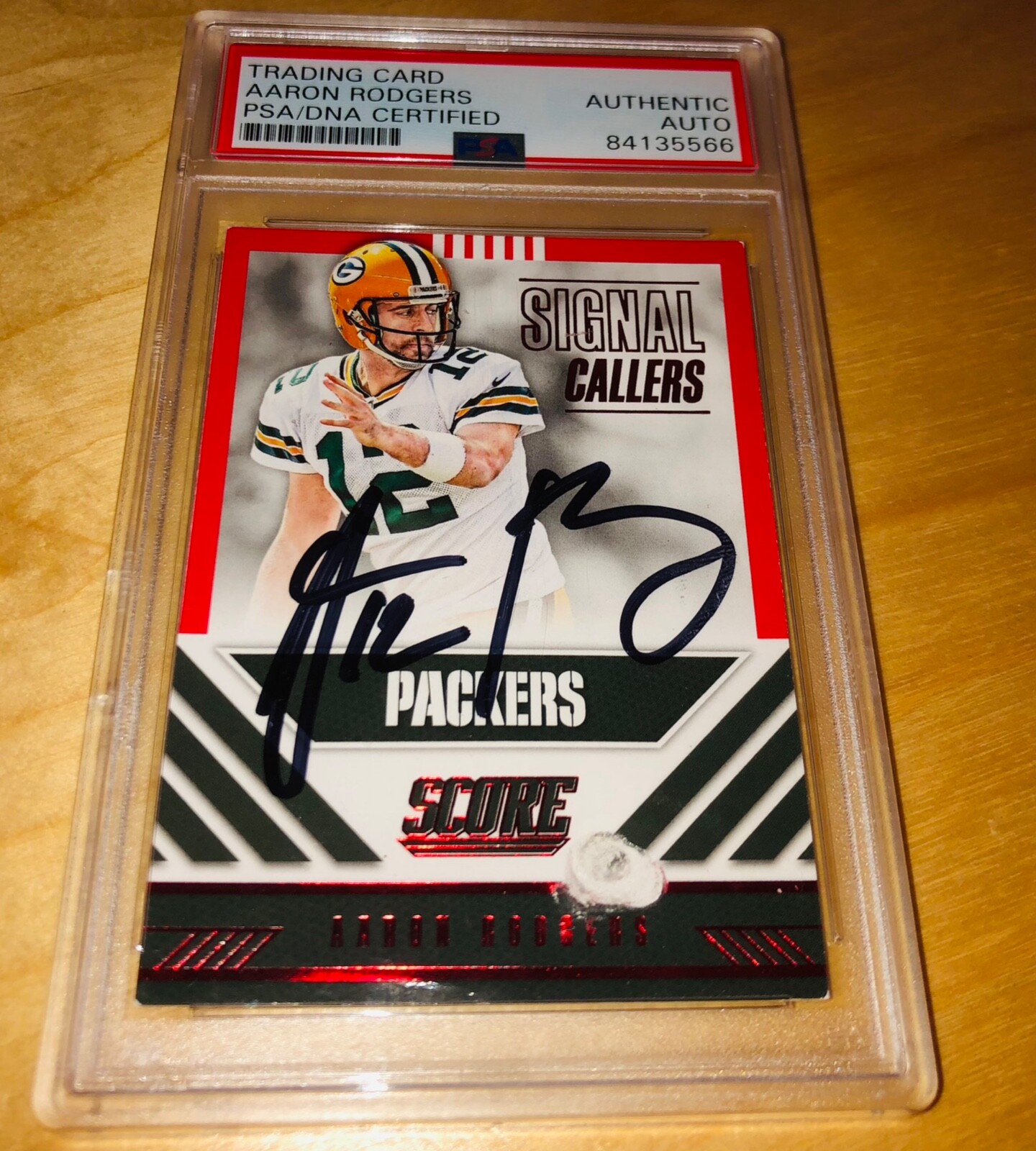 Aaron Rodgers | Autographed Football Memorabilia & NFL Merchandise