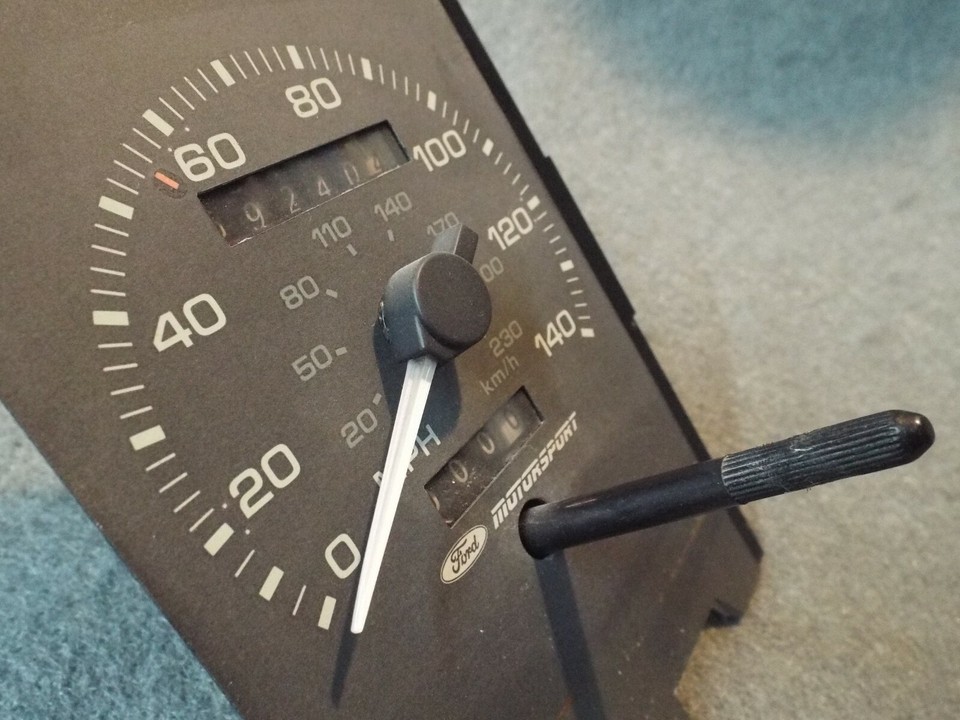 Motorsport 140 MPH Speedometer Gauge 1987 1988 1989 Ford Mustang GT LX ...