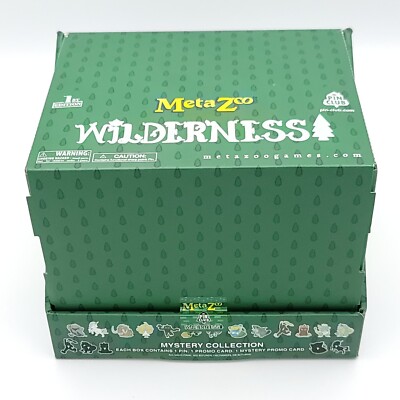 MetaZoo Wilderness Blind Box Pin + Promo Card Pinclub Sealed Case 10 | eBay