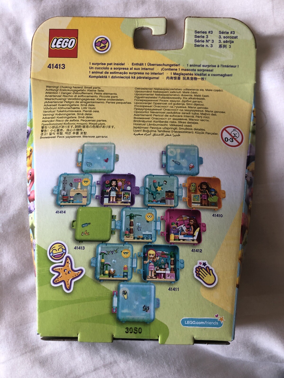 LEGO FRIENDS: Mia's Summer Play Cube (41413) for sale online | eBay