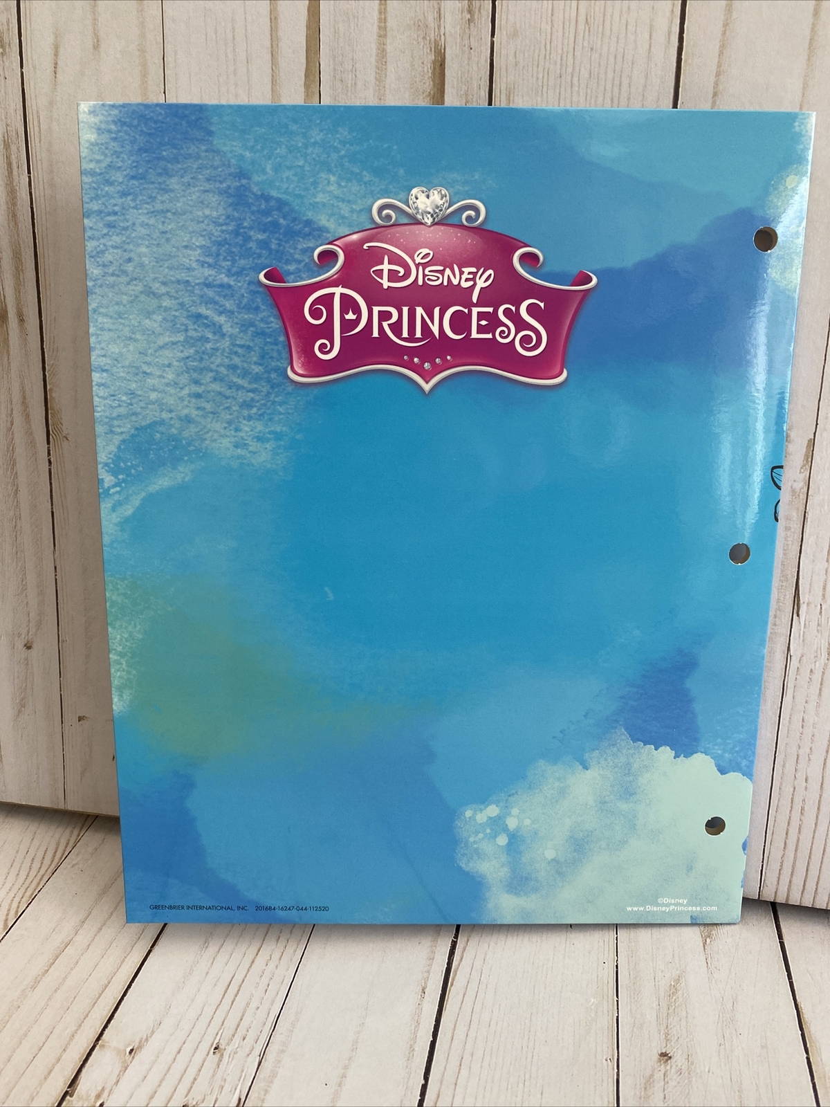 Back To School Disney Princess Bundle 4 Folders + 2 Crayons + Spiral ...