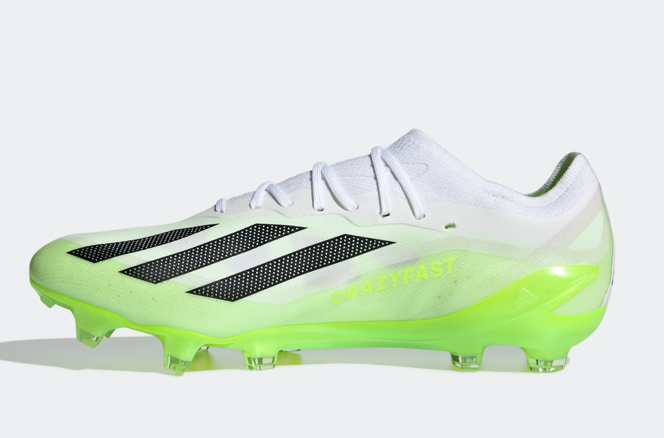 adidas X Crazyfast.1 FG Men’s Sizes White Green Soccer Cleats HQ4516 | eBay