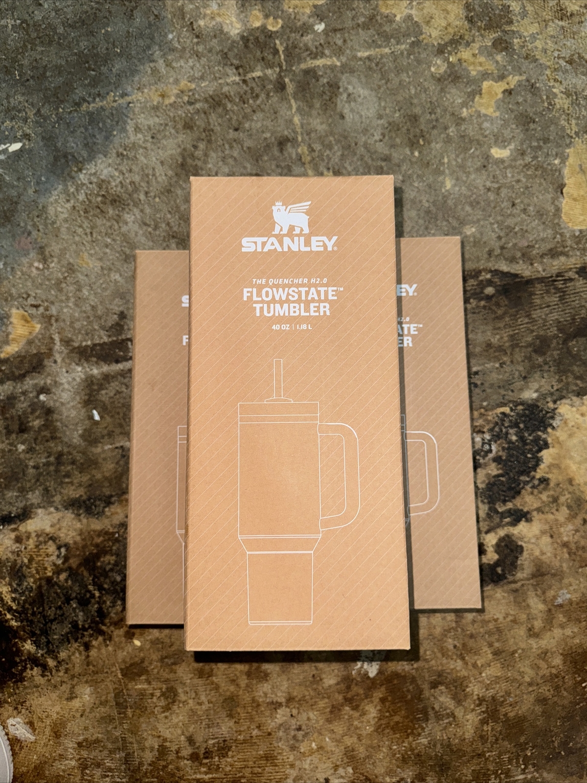 Brand New Stanley 40 oz Quencher H2.0 Tumbler w/box color POOL | eBay