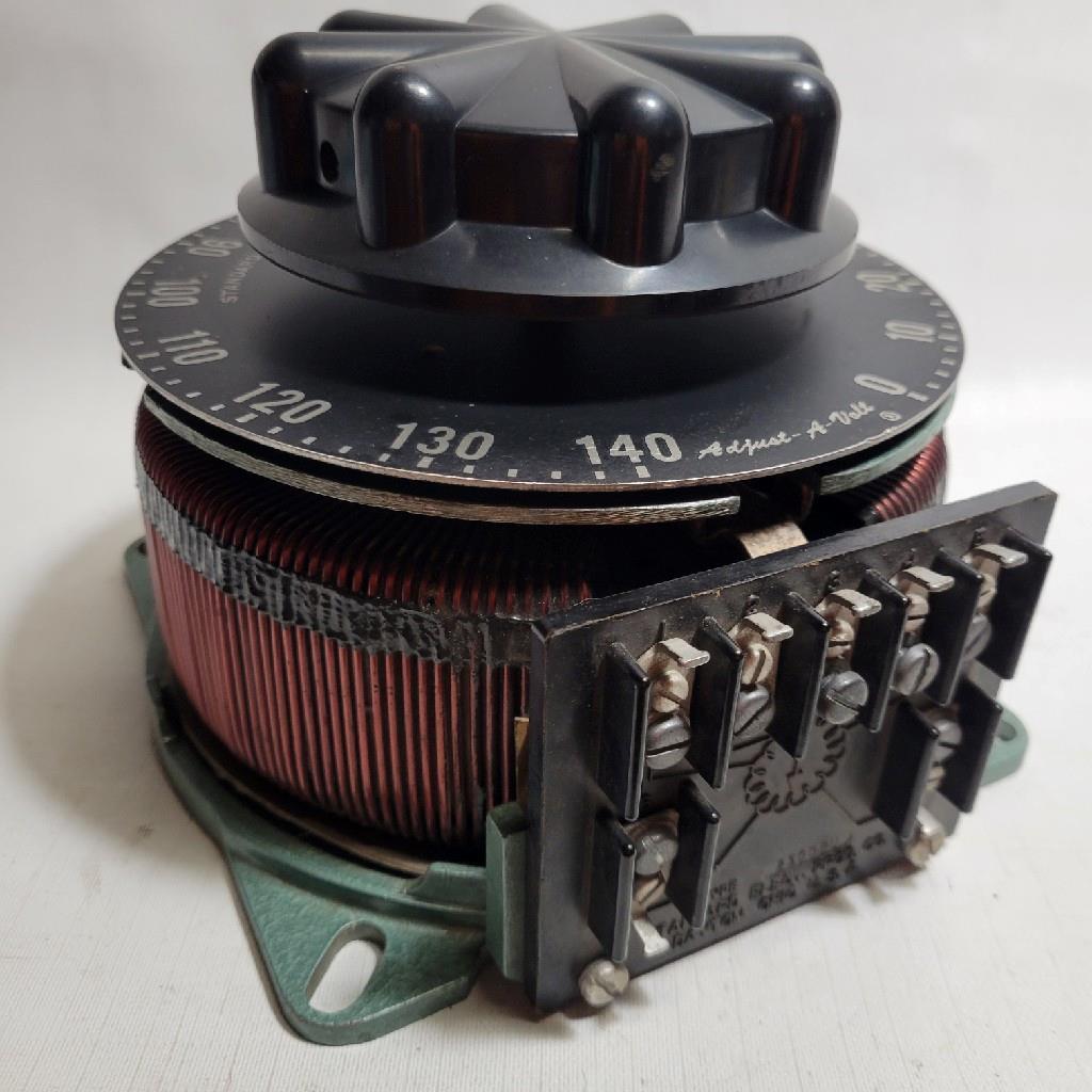 ADJUST-A-VOLT TYPE 2500 BU 25 Amp STACO AUTOTRANSFORMER / VARIAC | eBay