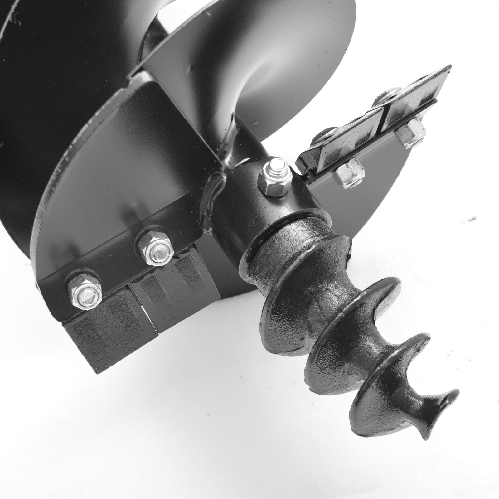 Post Hole Digger Auger, Heavy Duty 12 in Dia for 2" Gear Box Shafts ...