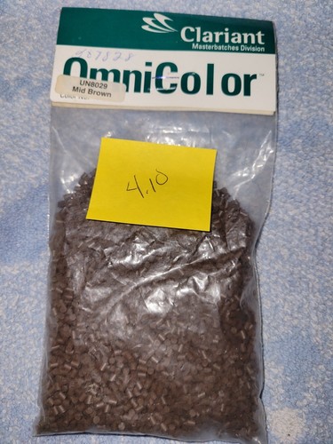 Clariant Omnicolor Plastic Color Concentrate Mid Brown UN8029 4.10oz | eBay