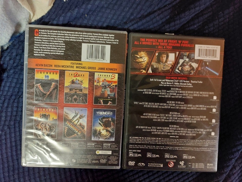 CLASSIC CREATURE FEATURES COLLECTION CRITTERS/TREMORS | eBay