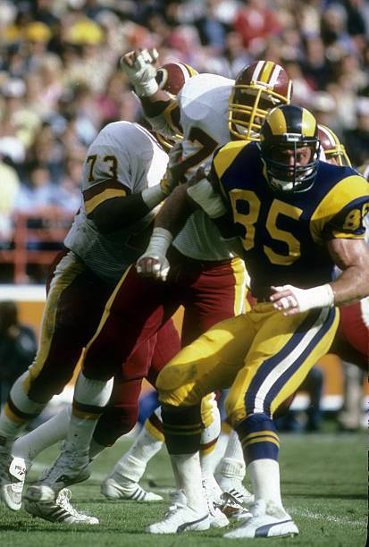 Defensive End Jack Youngblood Of The Los Angeles Rams 1980 Nfl Photo 6 ...