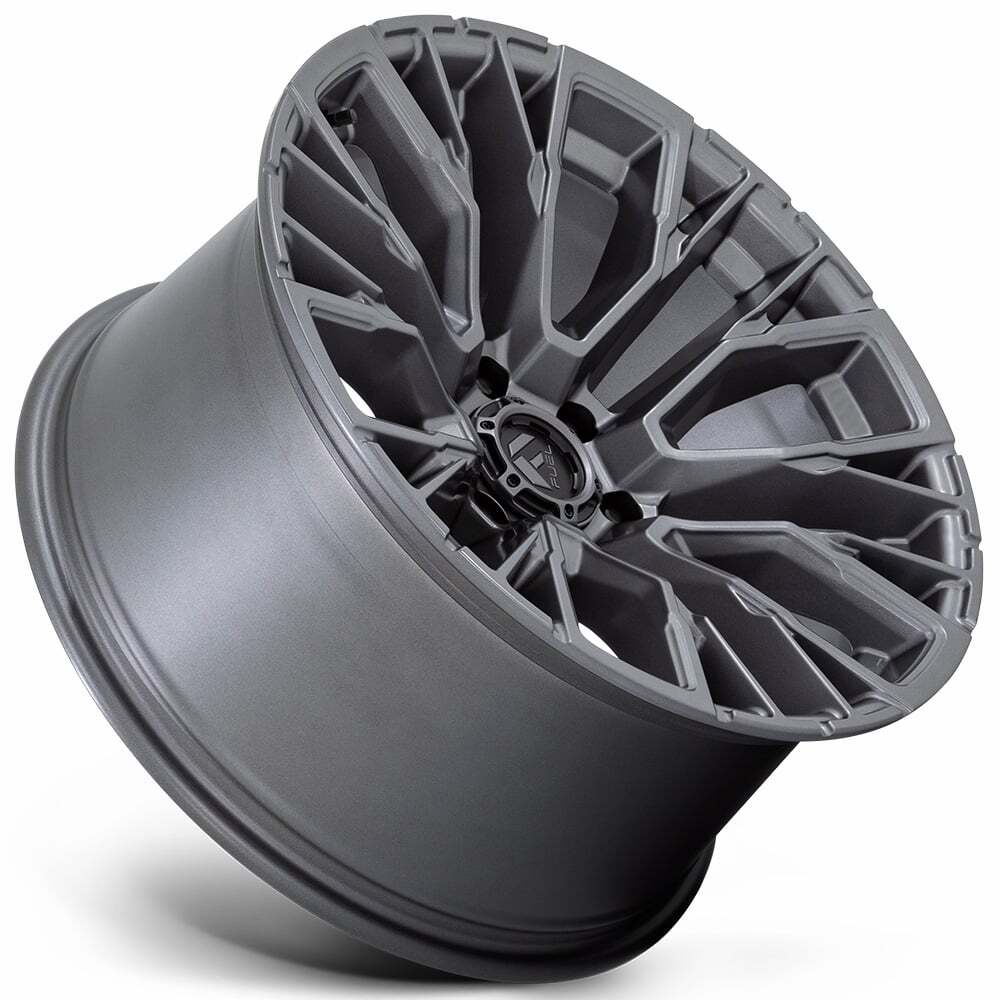 17 20 22" Fuel Wheels D848 Rebar 6 Matte Gunmetal Off-Road Rims (5pcs ...