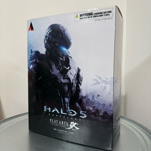 Square Enix PLAY ARTS Kai HALO 5 GUARDIANS Spartan Locke Figure | eBay