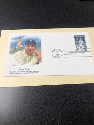 US Sc#2046 Babe Ruth 1895-1948 July 6 1983 First Day Cover | eBay