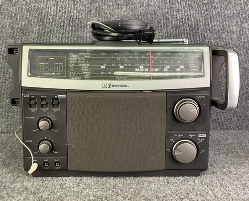 Emerson Multi-Band Radio Receiver MBR-1 Portable Direction Finder AC ...