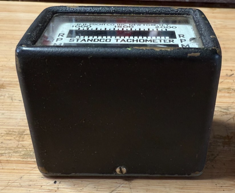 Vintage Standco Vibrating Reed Tachometer [GOOD+]1000-1500-2000 RPM ...