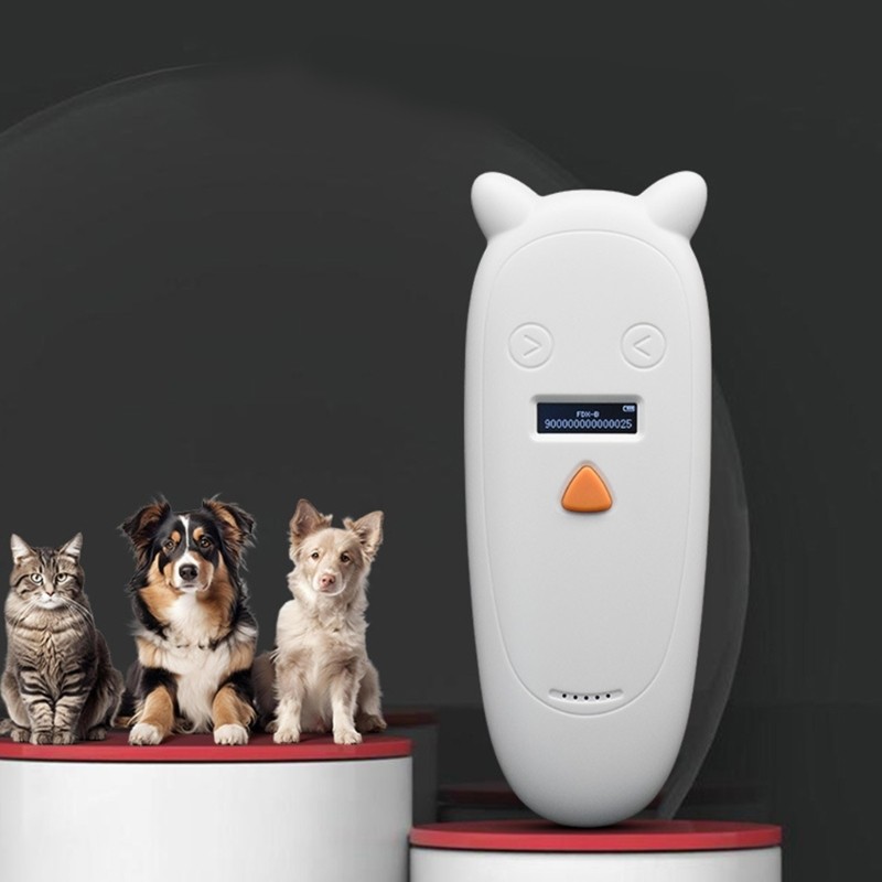Universal Pet Microchips Scanner Reader Rechargeable Light weight ...
