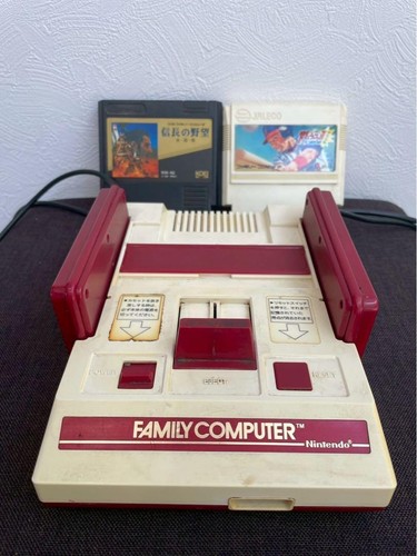Famicom Initial Full Set Of Main Unit, 2 Bonus Software | eBay