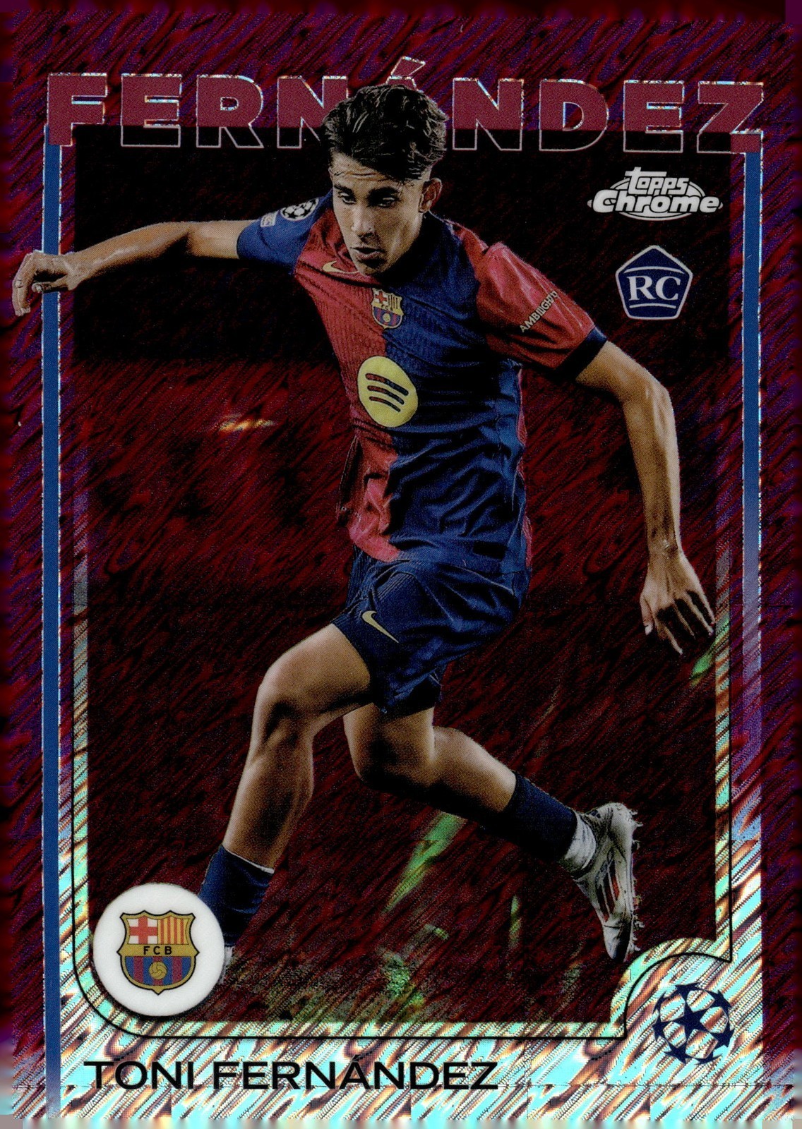 2024-25 Topps Chrome Uefa Club Competitions - Toni Fernandez #85 ...