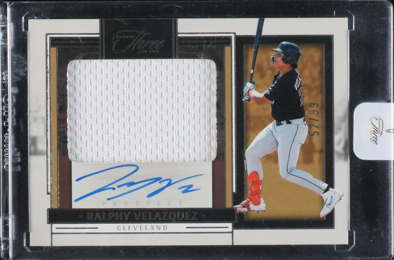 2024 Panini Three and Two - Prospect Jersey Autographs Ralphy Velazquez ...