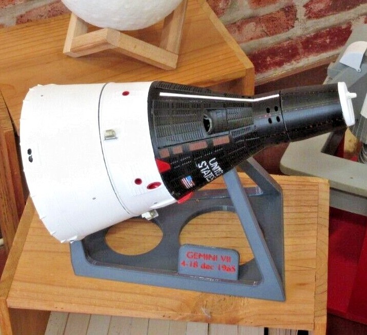 NASA – Gemini VII Capsule DISPLAY MODELL - spacecraft - Apollo Moon Apollo Moon | eBay