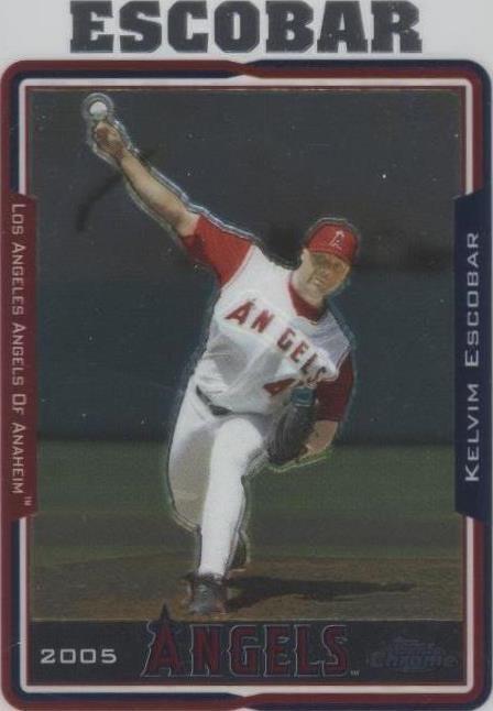 2005 Topps Chrome - Kelvim Escobar #466 for sale online | eBay