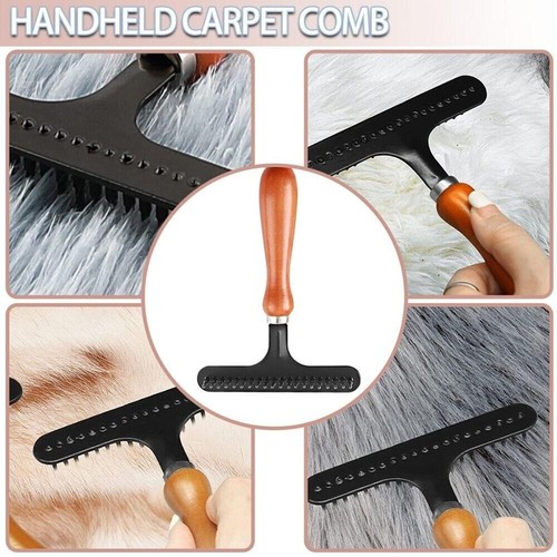 Shag Rug Rake Carpet Rake Carpet Groomer Rake Brush For Home ...