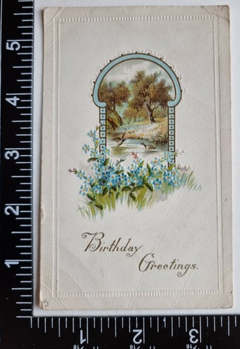 Vintage Carte Postale Anniversaire Voeux Juin 23RD 1917 Wolf Hall ...