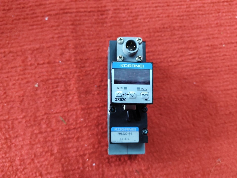 P:T12 KOGANEI GS520 digital pressure sensor With FMS220-PL-2W Valve ...