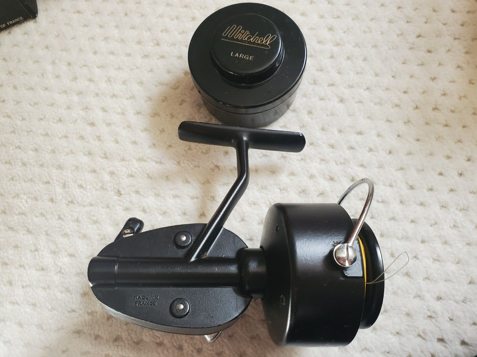 Vintage Garcia Mitchell 300 spinning reel with original box,matching ...