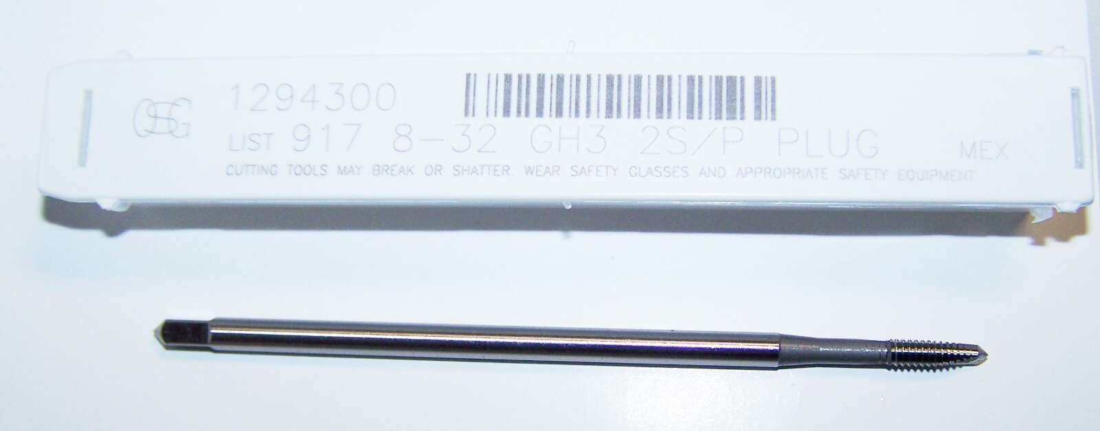 8-32 PLUG TAP 2 FLUTE 4" LONG PULLEY TAP OSG 1294300 | eBay