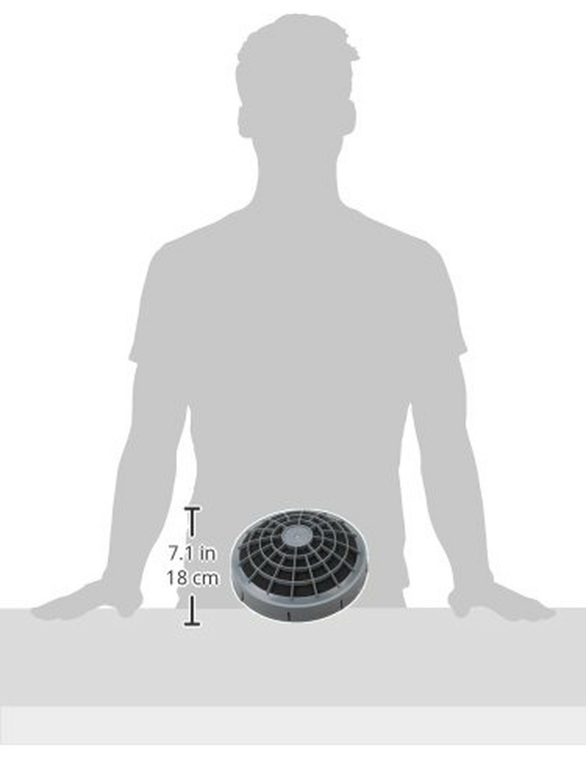 Generic Dome Filter for Vacuum Motors - 5.7" Replaces 100030, 106526 ...