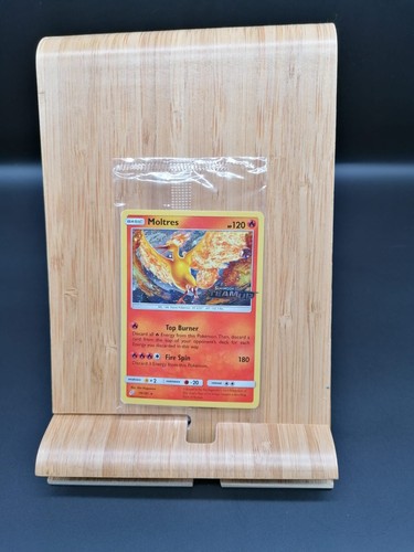 Pokemon MOLTRES 19/181 Sun Moon Team UP Stamped Sealed English Sealed ...